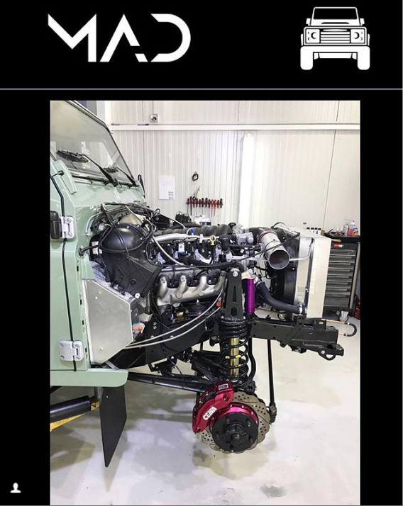 Land Rover Diesel Conversion Kit